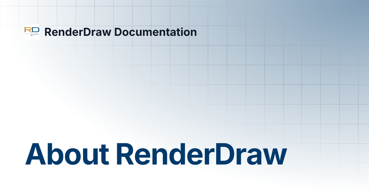 About RenderDraw | RenderDraw Documentation